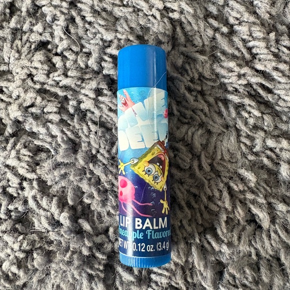 Makeup | Nwt Pineapple Scentedflavored Spongebob Themed Lip Balm | Poshmark